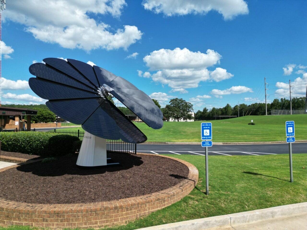 Solar Flower Unveiled at Carroll EMC Headquarters - Carroll EMC